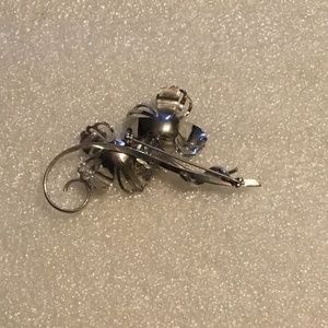 Forstner | Jewelry | Vintage Sterling Silver Flower Brooch By Forstner ...
